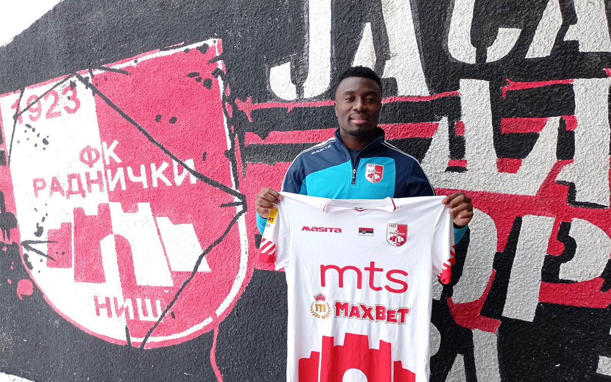 Ibrahim Mustafa novi igrač Radničkog - FK RADNIČKI NIŠ